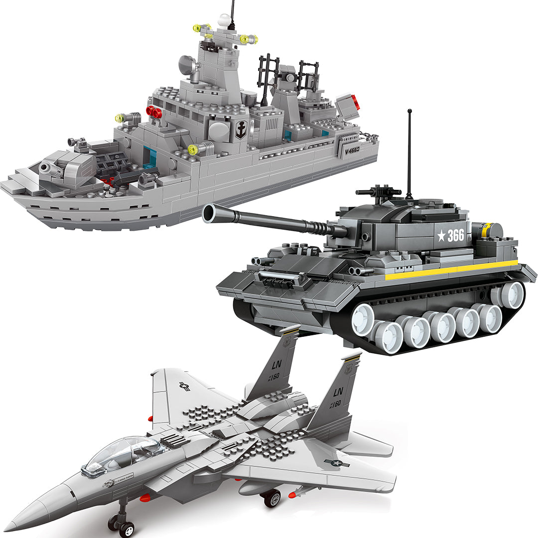 Military Series Building Block Sets – Apostrophe Games
