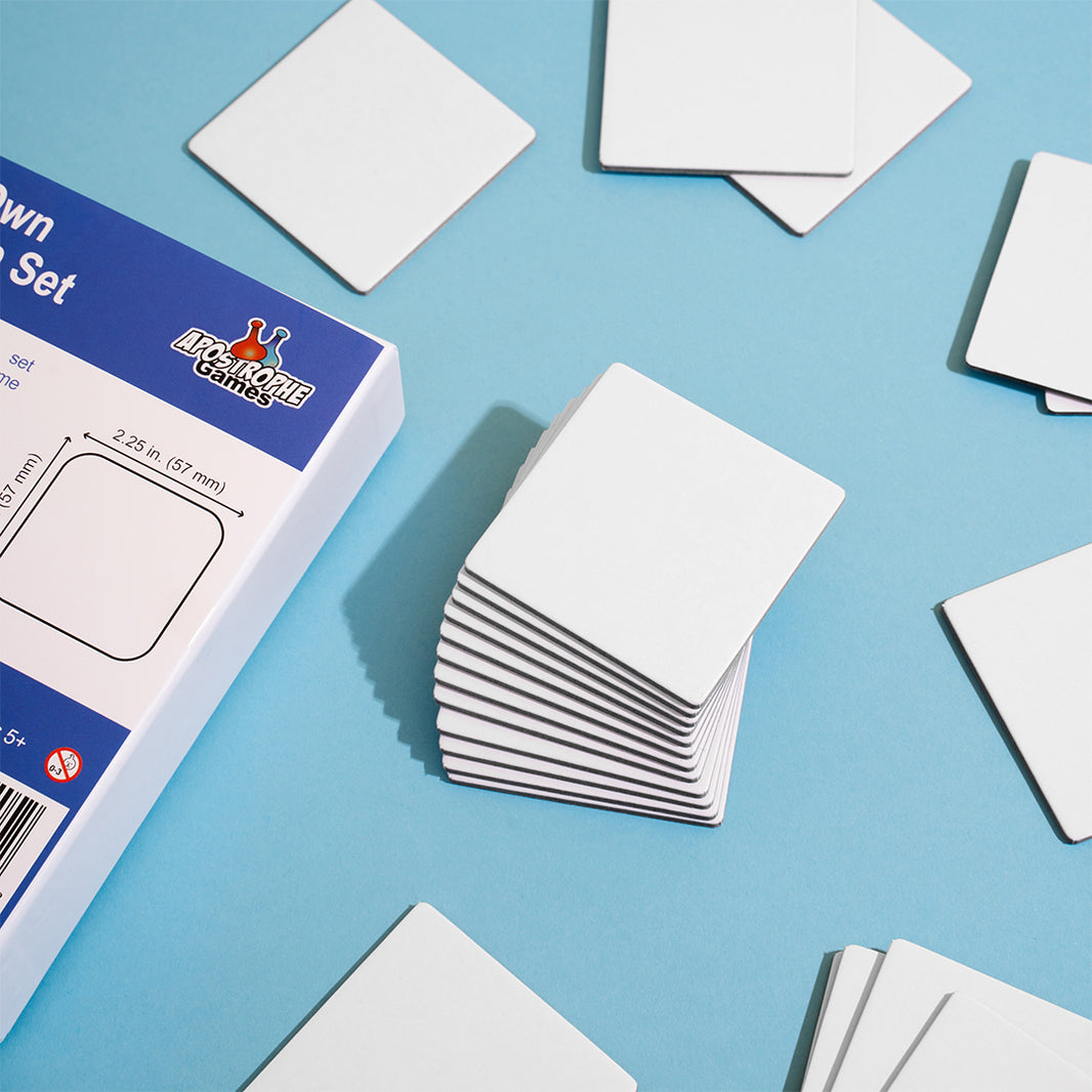 Create Your Own Board Game Kits & Blank Game Boards – Apostrophe Games