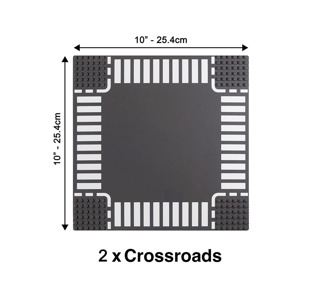 2 Crossroad Street Building Block Base Plates – Apostrophe Games