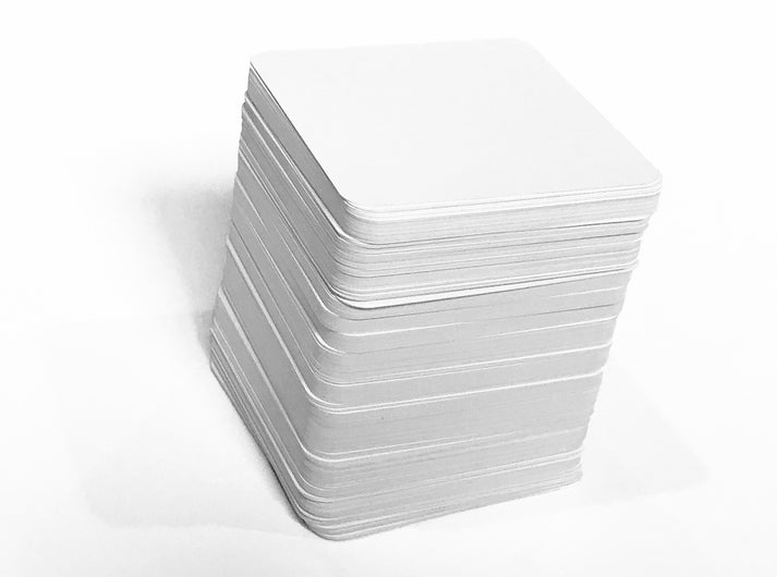 200 Blank Square Playing Cards - Matte Finish – Apostrophe Games